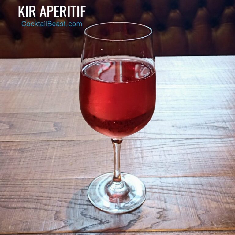 Kir Aperitif - Cocktail Beast